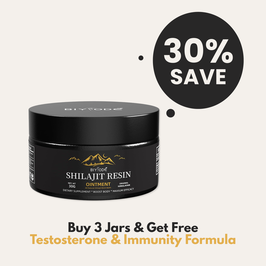 Shilajit for Men: Boost Energy & Testosterone Naturally – Biyode